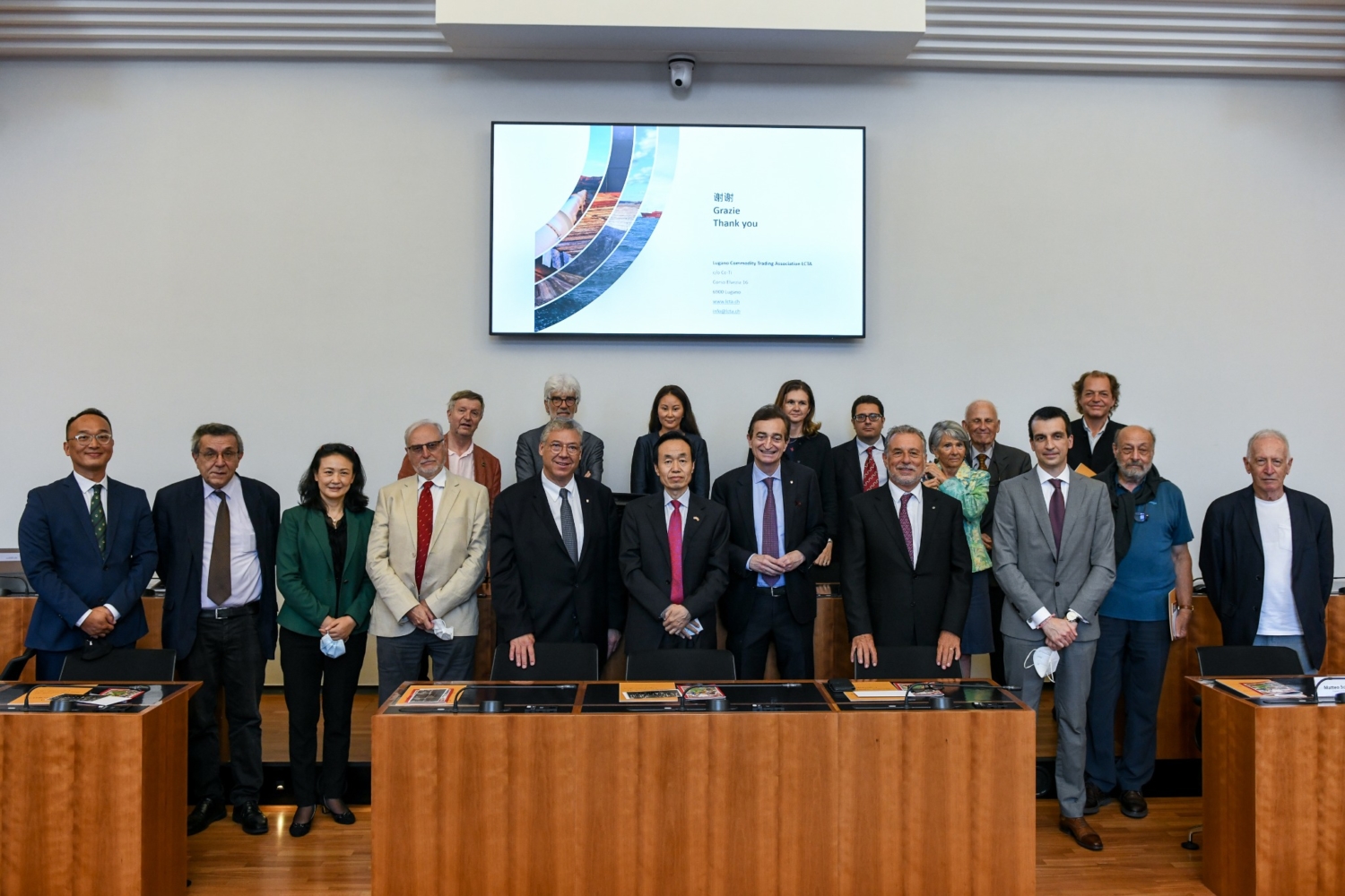Visit from the Chinese Ambassador in Switzerland to Lugano – LCTA